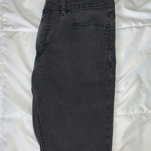 Original Use | Jeans | Skinny Stacked Destressed Dark Grey Pants | Poshmark
